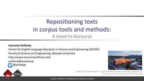Pdf Repositioning Texts In Corpus Tools And Methods A Move To Discourse