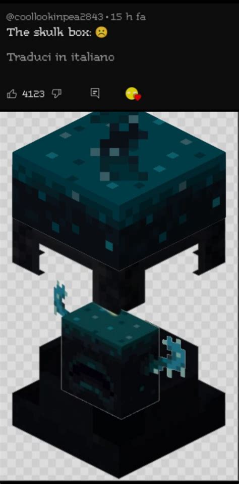 Ah Yes The Skulk Box I Know Its Sculk R Phoenixsc