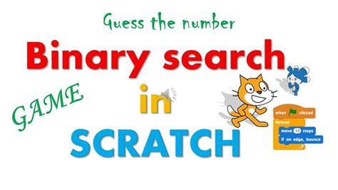 binary search in scratch game youtube