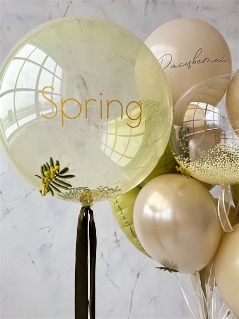 НАБОР ВОЗДУШНЫХ ШАРОВ МИМОЗА 101 Shar