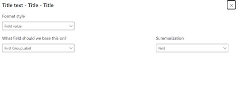 Set The Value Of A Pie Chart Title Based On A Slic Microsoft