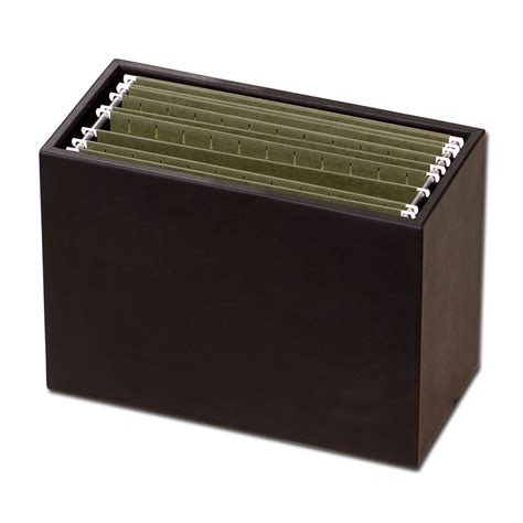 Ebern Designs Bramfield Hanging File Folder Box In Black Wayfair