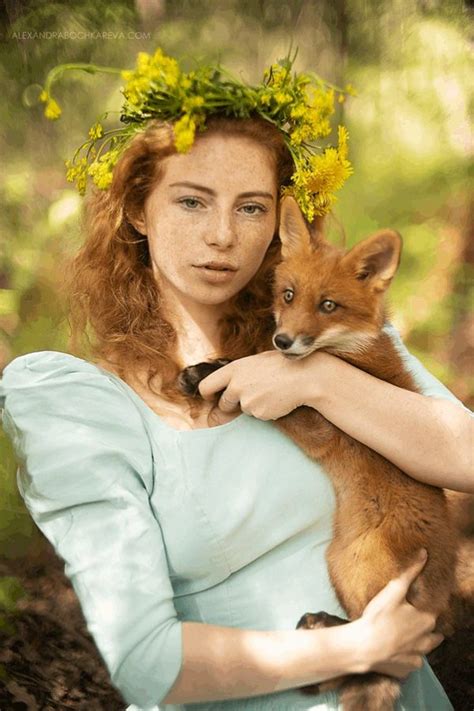 عکس دختر با روباه برای پروفایل ️ جدید و خاص