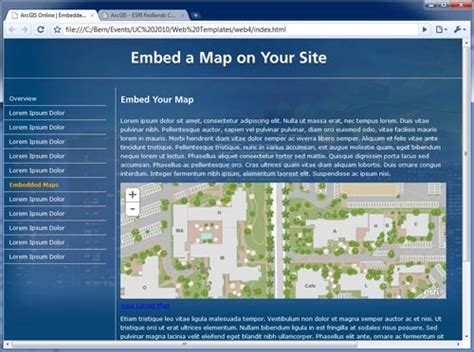 Embedding ArcGIS Online Maps In Your Own Website ArcGIS Blog