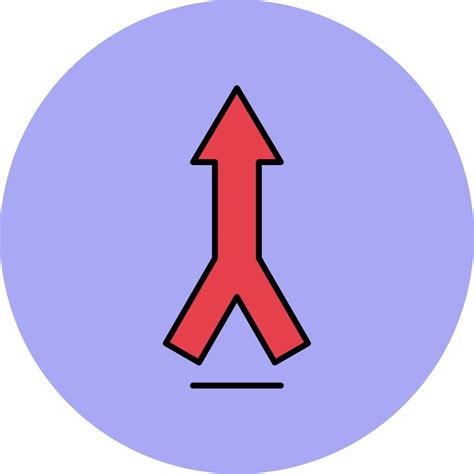 Merging Line Filled Multicolour Circle Icon 37770047 Vector Art At Vecteezy