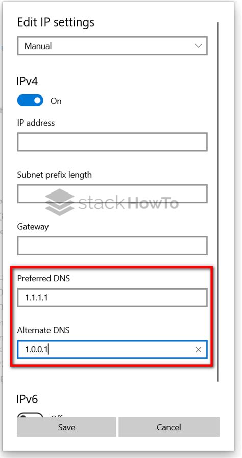 How To Change DNS Server In Windows 10 StackHowTo