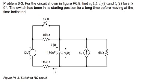 solved problem 6 3 for the circuit shown in figure p6 8
