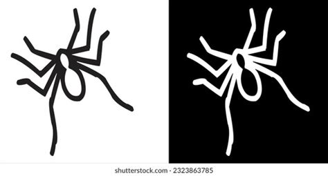 Illustration Vector Graphics Spider Icon Stock Vector Royalty Free 2323863785 Shutterstock