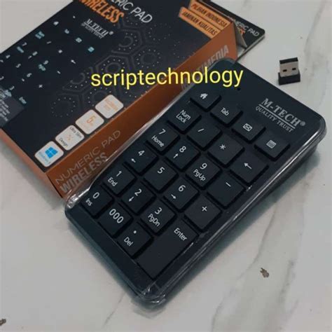 Jual M Tech Keyboard Numeric Wireless Usb Ghz Keypad Numerik Wireless Di Seller Gentastore