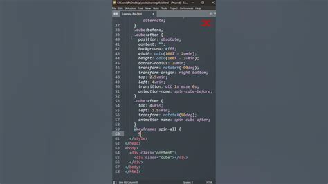 Cube And Dots Loader Html Css Youtube