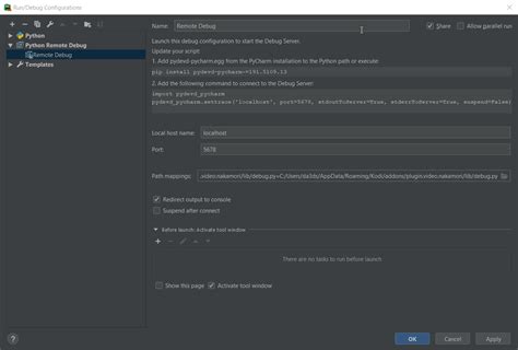 Remote Python Debugging Ignores Path Mapping If The Remote Path Is