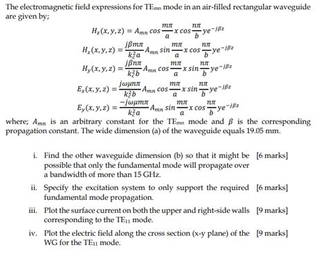 The Electromagnetic Are Given By Field Expressions
