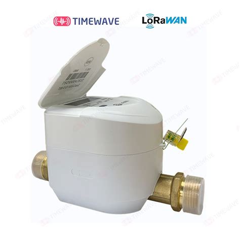 Dn25 Lorawan Ultrasonic Hot Water Flow Meter With Copper Shell Flange