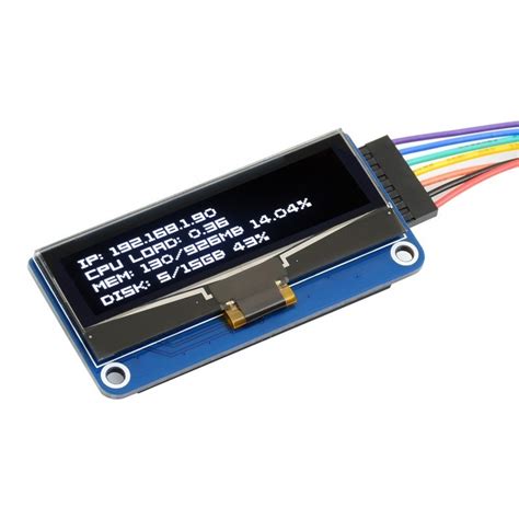 Buy Waveshare 128×32 223inch Oled Display Hat For Raspberry Pi Online