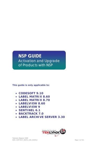 Labelview 860 Label Matrix