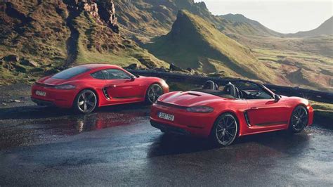 Nuove Porsche 718 Boxster E Cayman Un Futuro Elettrico In Vista