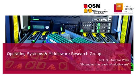 Pdf Operating Systems And Middleware Research Group Systems I Ii Server Operating Systems