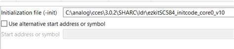 Issue With Sharc Core1 Not Starting After Flash Programming Adsp Sc589