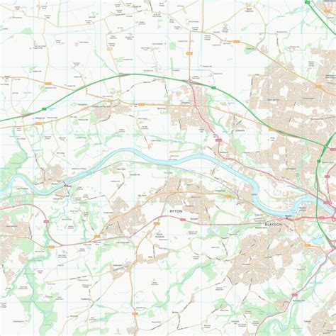 Gateshead District B Nz16 Map By Uk Topographic Maps Avenza Maps