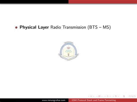 Gsm Protocol Stack And Frame Formating Pdf