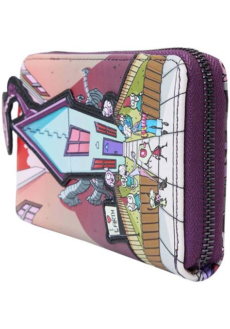 Loungefly Invader Zim Secret Lair Zip Wallet Buy Online Australia
