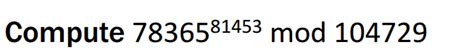 discrete mathematics how to prove this property for repeated squaring