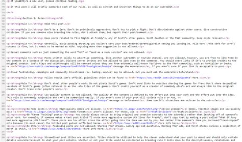 Rfivenightsatfreddys Guidelines Post 2019 Edition Hello New Users