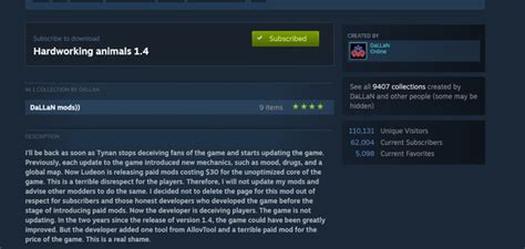 mod author is no longer updating mods r rimworld