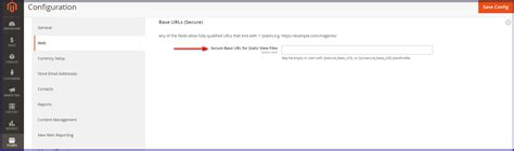 Set Base For Static View Files In Magento