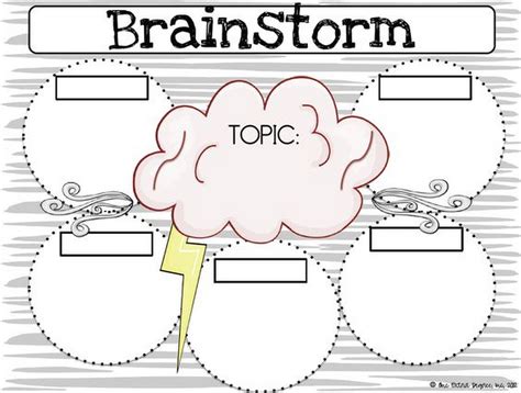 Printable Brainstorming Template