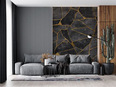 Kintsugi Style Pattern On Behance