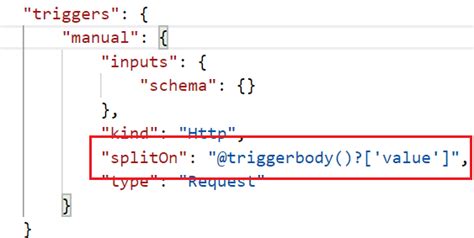 Azure Logic Apps Using Spliton Feature Serverless Notes