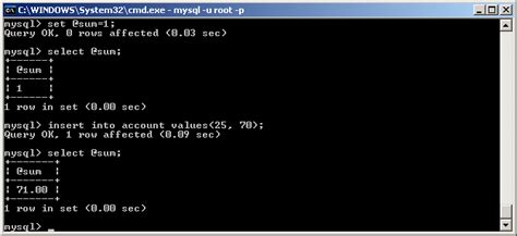 Хранимые процедуры функции и триггеры в Mysql Применение и синтаксис