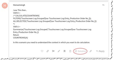 Dax To Calculate Value Where Data Has Multiple Data Rows Dax
