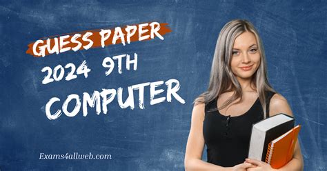 Guess Paper 9th Class Computer 2024
