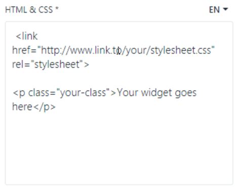 Styling Custom Widgets For The Hero Appspace Knowledge Center