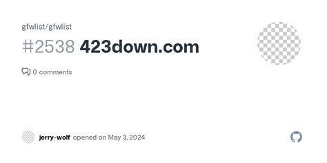 · Issue 2538 · Gfwlistgfwlist · Github