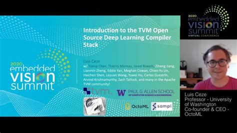 Introduction To The Tvm Open Source Deep Learning Compiler Stack A Presentation From The