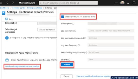 How To Integrate Azure Security Center With Azure Monitor Alerts Charbel Nemnom Mvp Mct