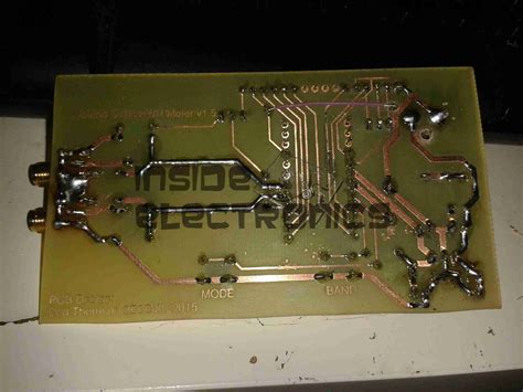 Arduino Based SWR PWR Meter The Board Experimental Engineering