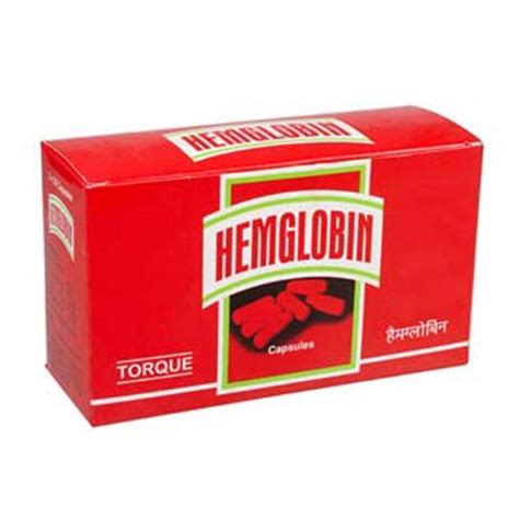 Hemglobin Capsules Capsules Torque Pharma