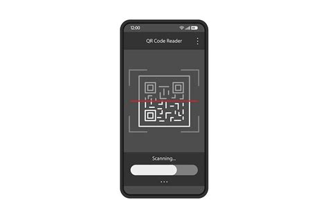 Qr Code Scanning App Interface Scan App App Interface Coding