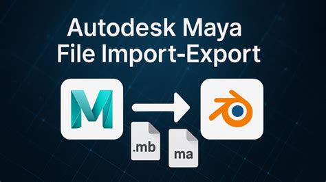 Autodesk Maya File Import Export Mb Ma