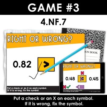 Compare Decimals NF By The Lifetime Learner TPT