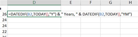 How To Calculate Age In Excel Examples SSP