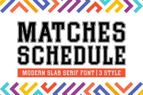 Matches Schedule Font Downloads For Windows And Mac Font Download