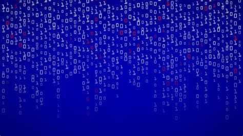 Premium Vector Binary Background