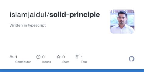 Github Islamjaidulsolid Principle Written In Typescript