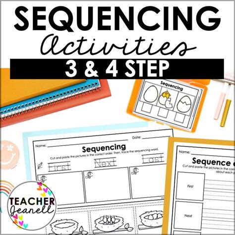 Sequencing Worksheets Sequence Of Events Teacher Jeanell Worksheets Library