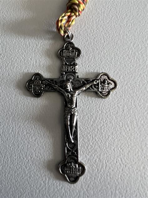 Can You Help Me Identify The Buildings On This Crucifix Rcatholicism